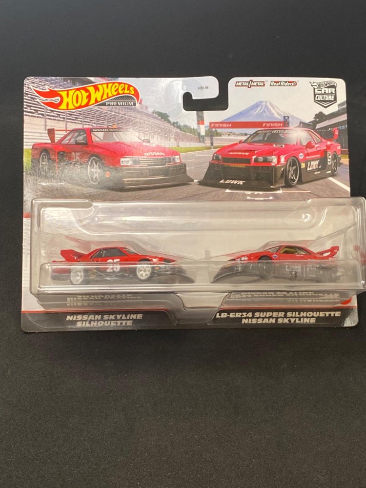 Hot Wheels -Nissan Skyline Silhouette Duo Pack :: carshoping