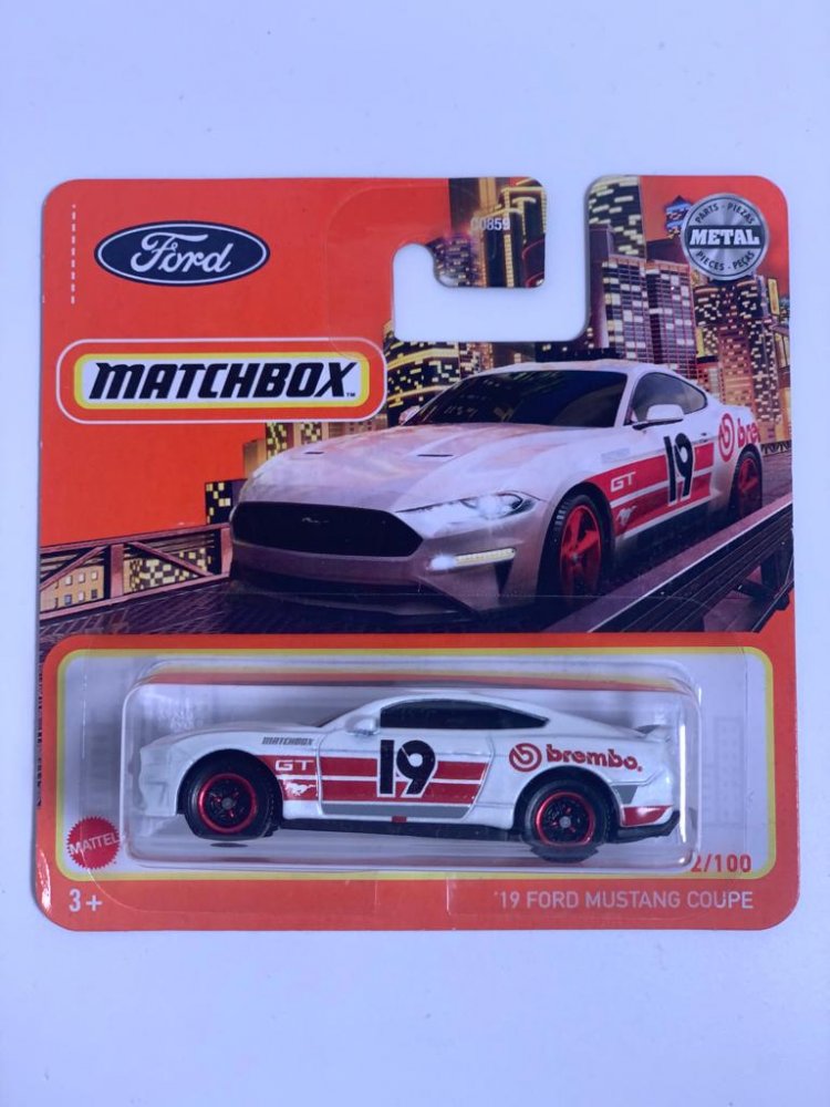 Matchbox - 19 Ford Mustang Coupe Brembo :: carshoping