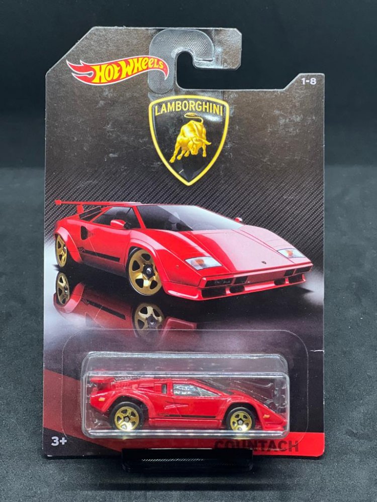 Hot Wheels - Lamborghini Countach red :: carshoping