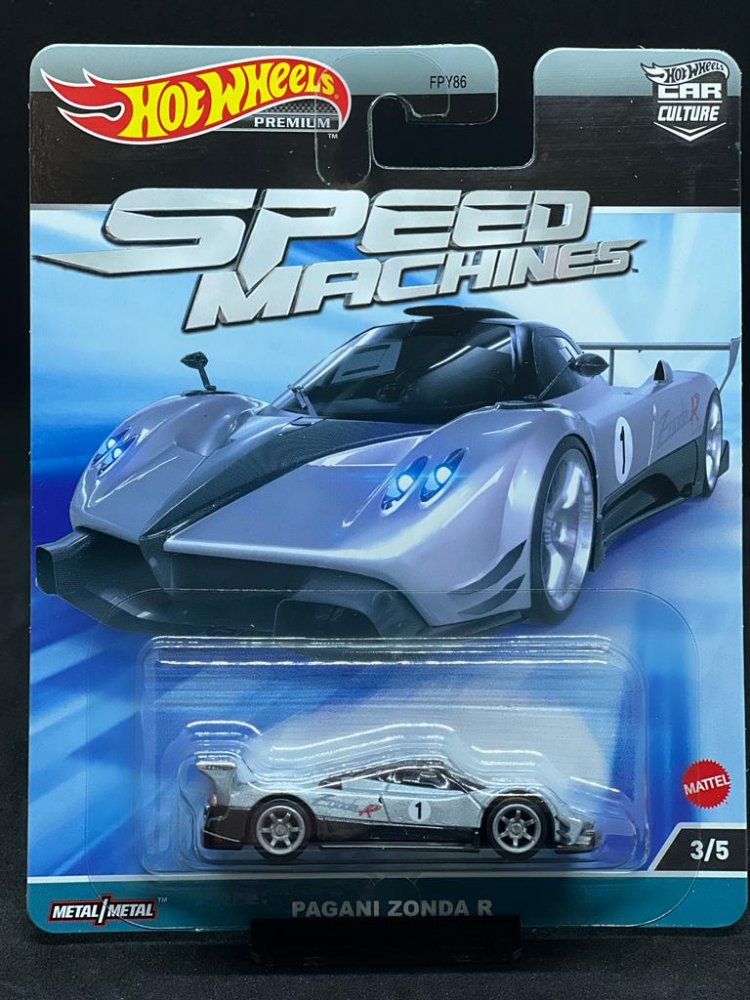 Hot Wheels - Pagani Zonda R - Speed Machines :: carshoping