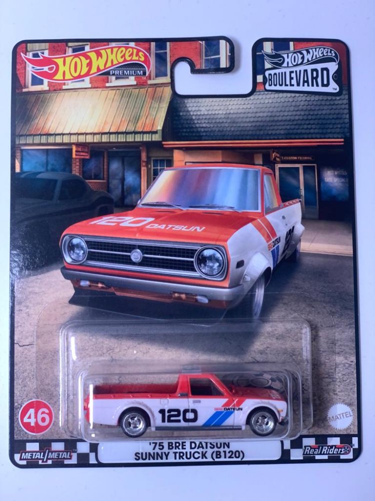 Hot Wheels - 75 BRE Datsun Sunny Truck ( B120 ) :: carshoping
