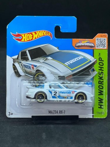 Hot Wheels - Mazda RX-7 white NGK :: carshoping