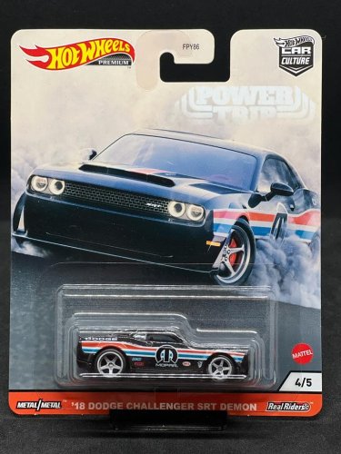 Hot Wheels 18 Dodge Challenger Srt Demon Power Trip Carshoping