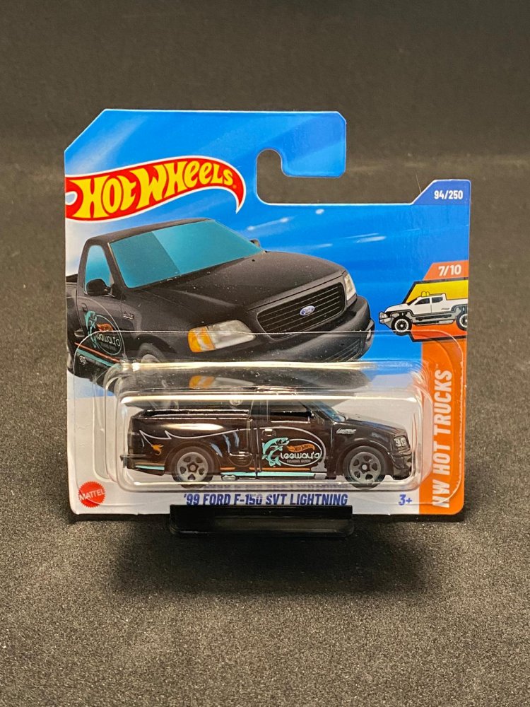 Hot Wheels - 99 Ford F-150 SVT Lightning black :: carshoping